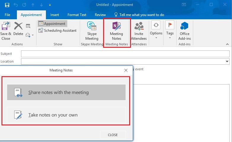Outlook Calendar Note Taking - Microsoft Q&A