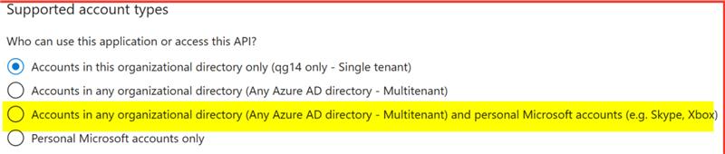 Azure app multitenant registration - Microsoft Q&A