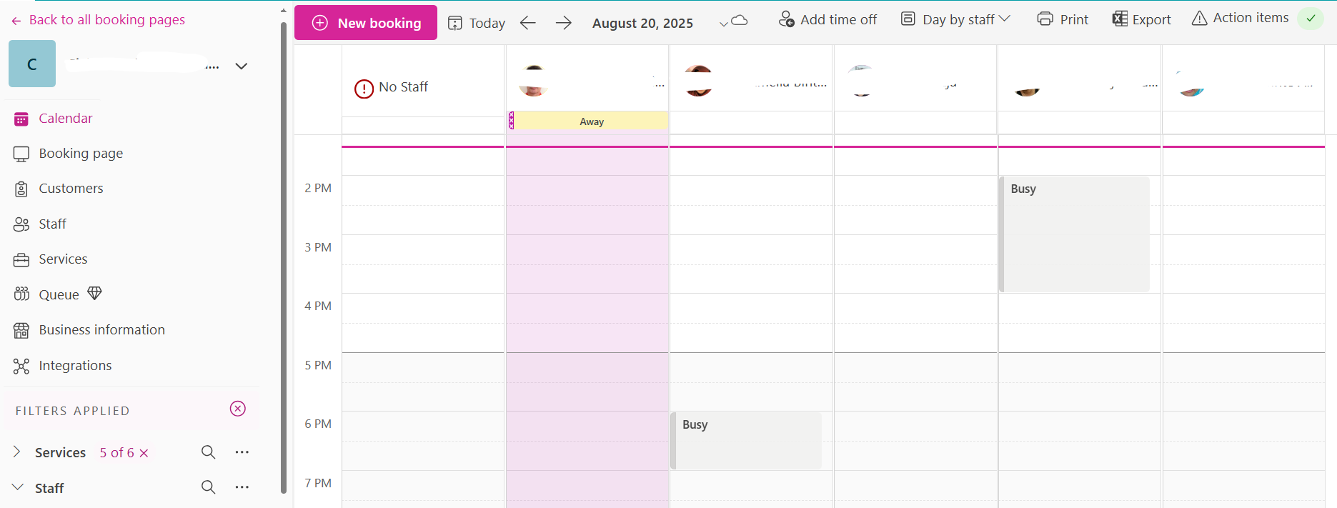 How to edit title of shared booking page - Microsoft Q&A
