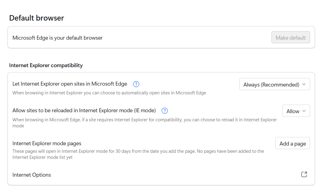 Microsoft Rewards: Level up activity "Default search Engine" (0/14 days ...