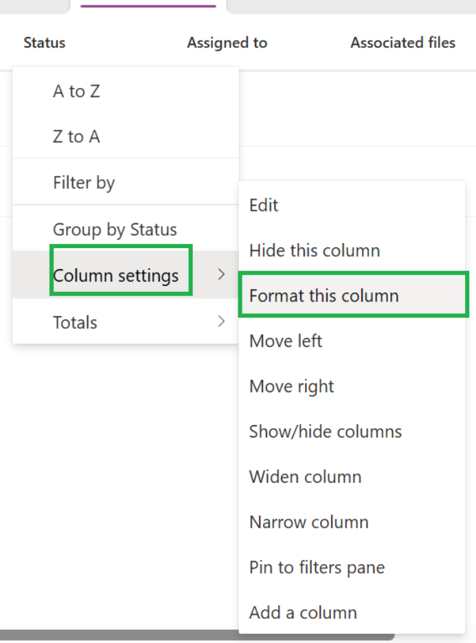 MS list drop down to display once the column is selected - Microsoft Q&A