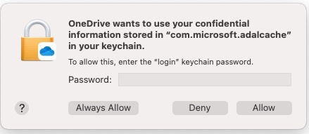 keychain - Microsoft Q&A