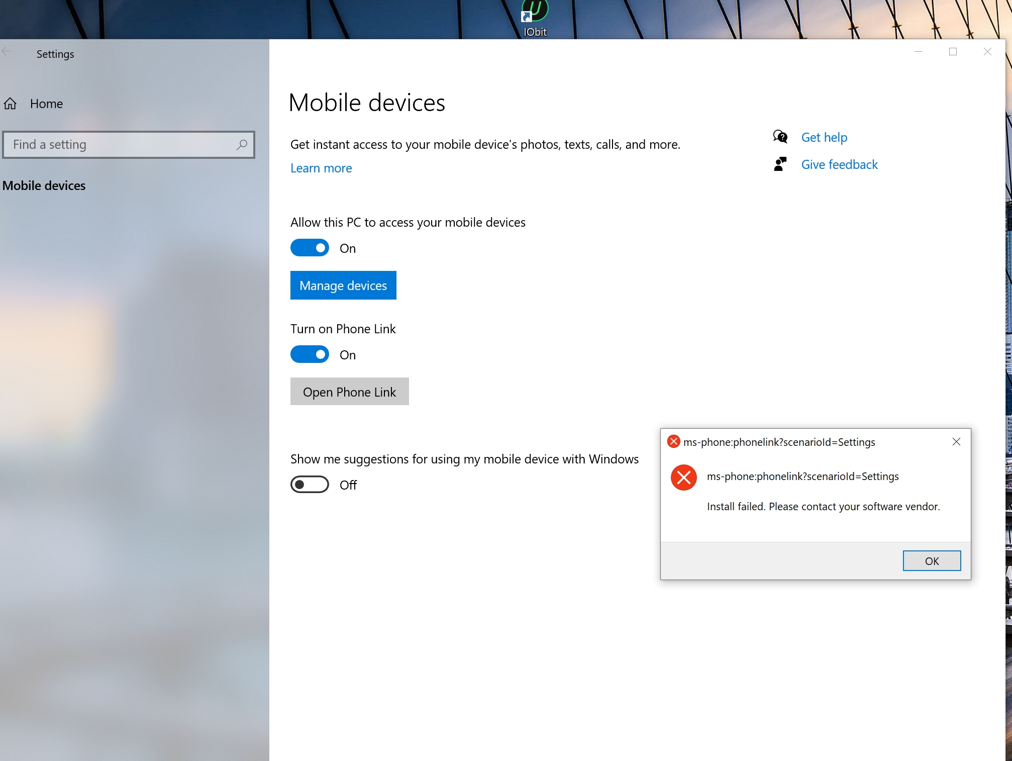 windows store - phone link - after reboot issues - Microsoft Q&A