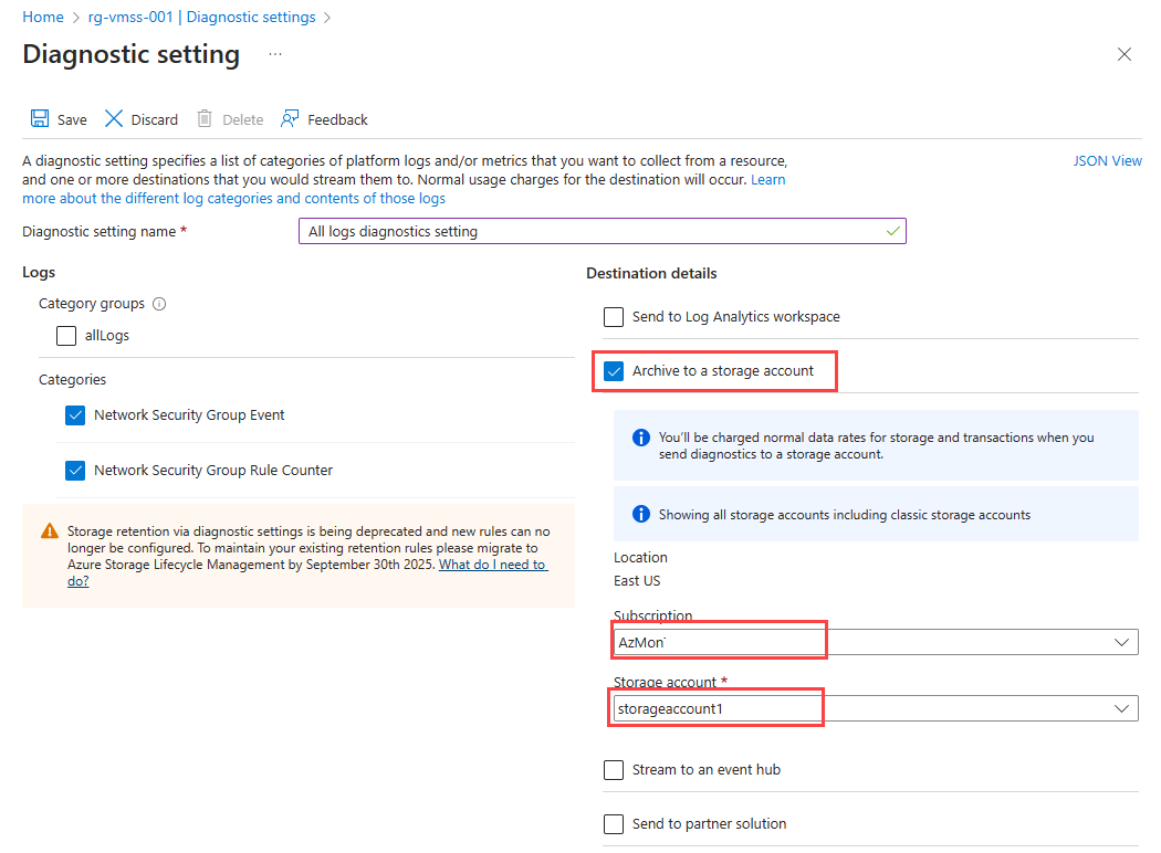 Azure Monitor: data generation steps for various categories of Azure ...