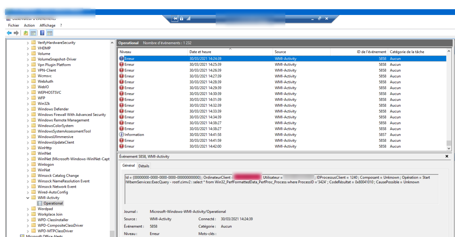 Get Wmiobject Class Win32perfformatteddataperfprocprocess Processid Null Windows Server 2016
