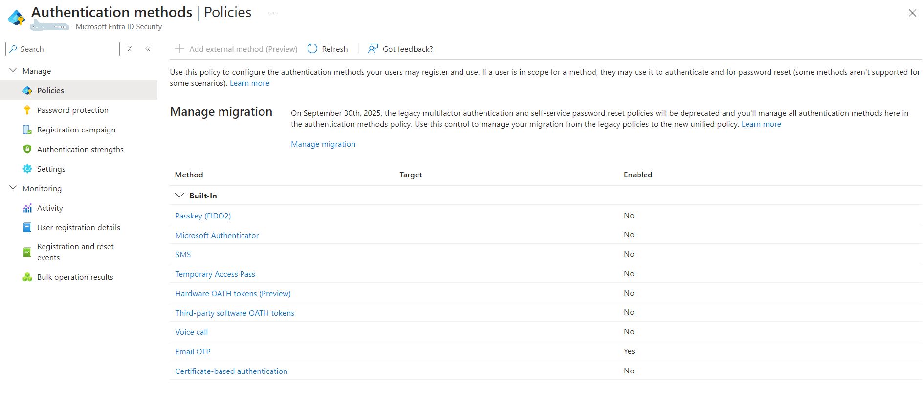 Action required: Enable multifactor authentication for your tenant by ...