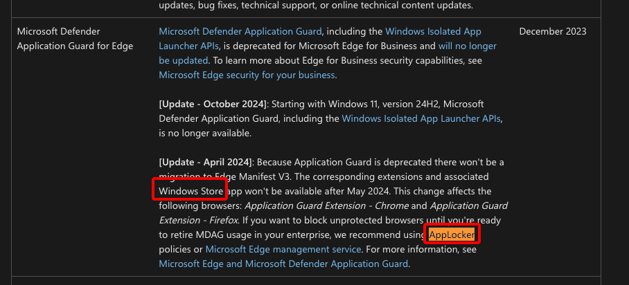 Windows 11 24H2 Cannot block Microsoft Store - Ignoring GPO - Microsoft Q&A