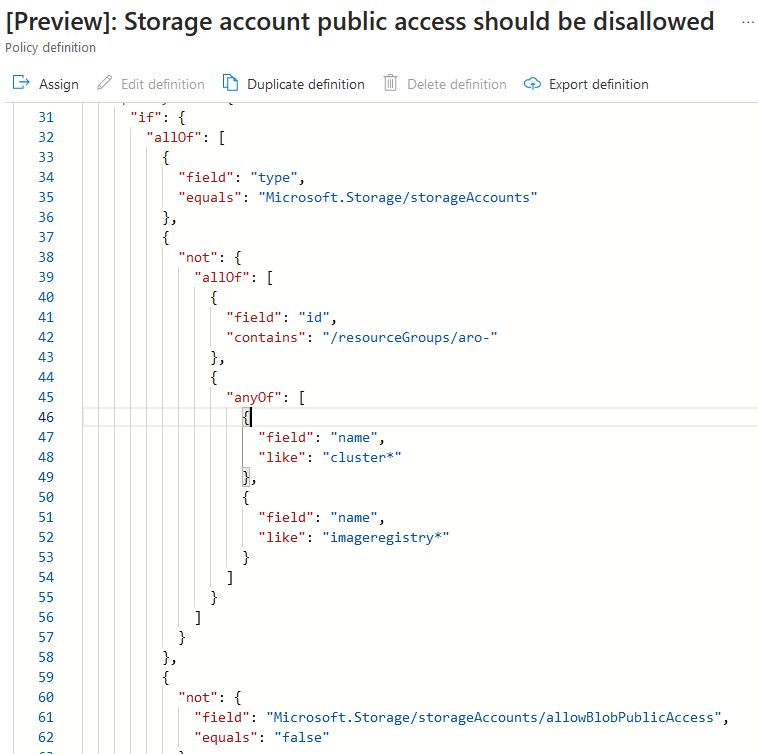 How to know the real internet exposure of my storage accounts thanks to Azure Policy ...