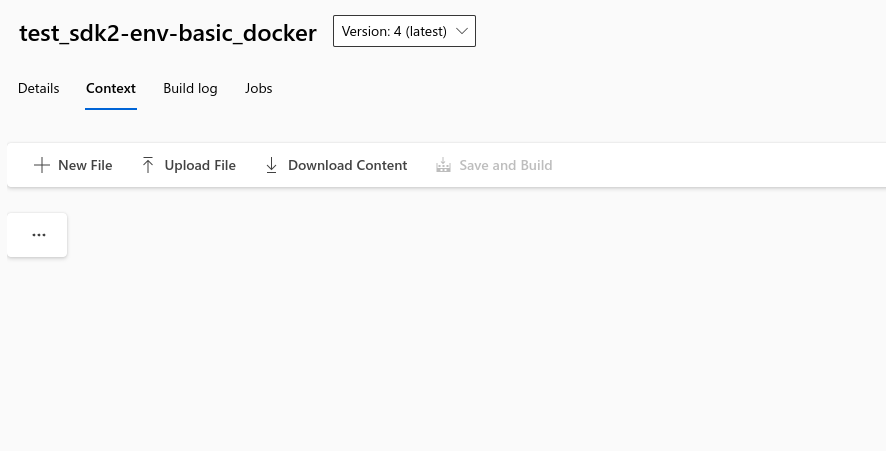 How to get/see azure ml env docker context content - Microsoft Q&A How to get/see azure ml env docker context content - Microsoft Q&A