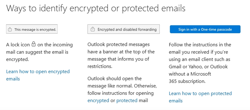 how do I see a protected email sent to lookout - Microsoft Q&A