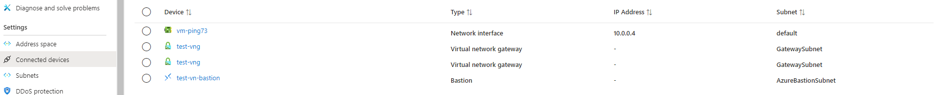 P2S VPN Client unable to reach any other VPN Clients - Microsoft Q&A