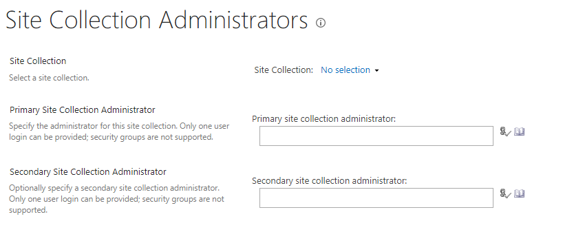Site collections don't display in new server domain? - Microsoft Q&A