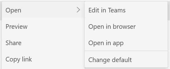 Opening a Teams file in App does not show the latest version ...