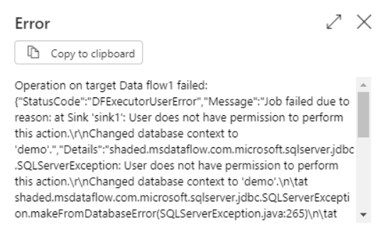Synapse Database Permissions Issue Microsoft Qanda
