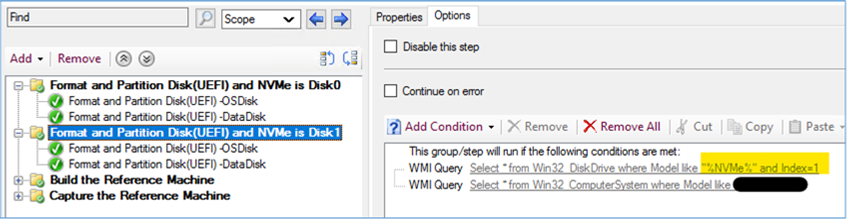 Install Windows 10 on a smaller NVMe Disk (changes in SCCM Task ...