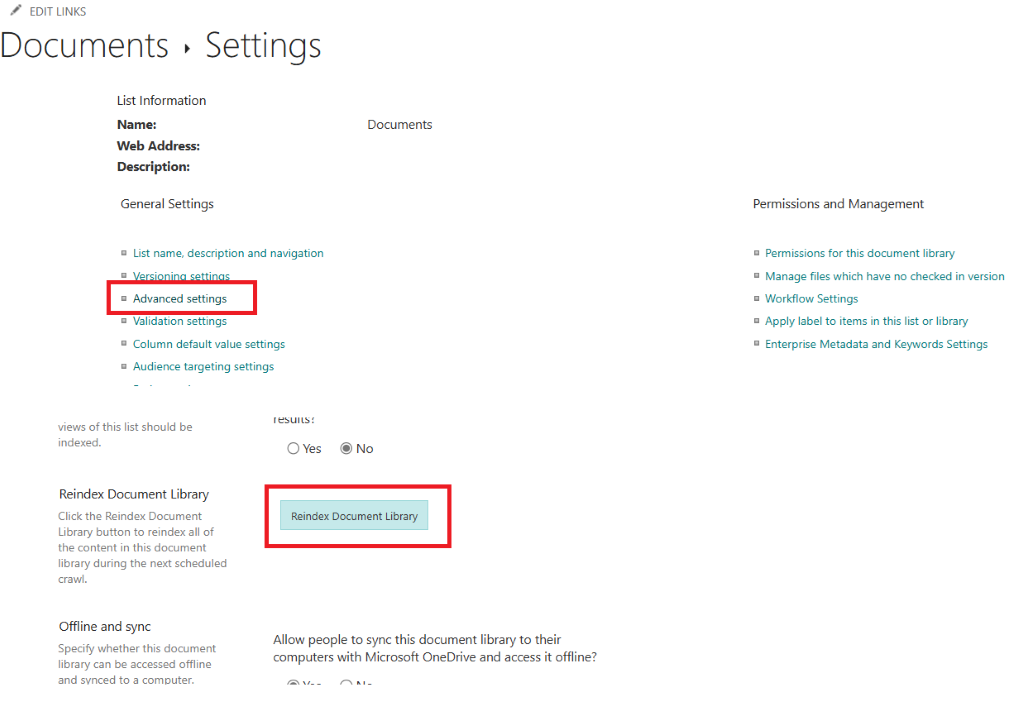 After rename library document, how long does it take for SharePoint to ...