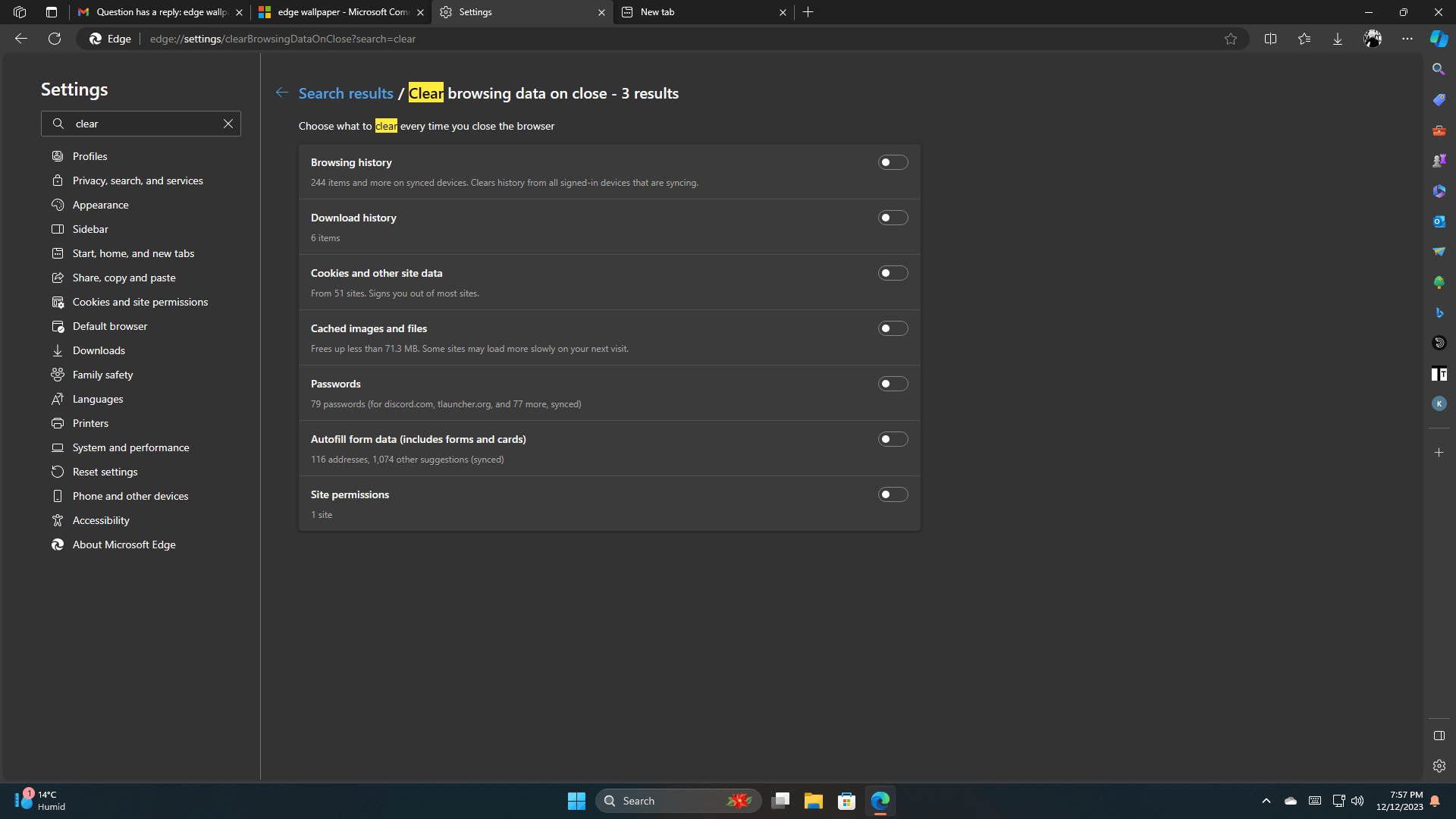 edge wallpaper - Microsoft Q&A