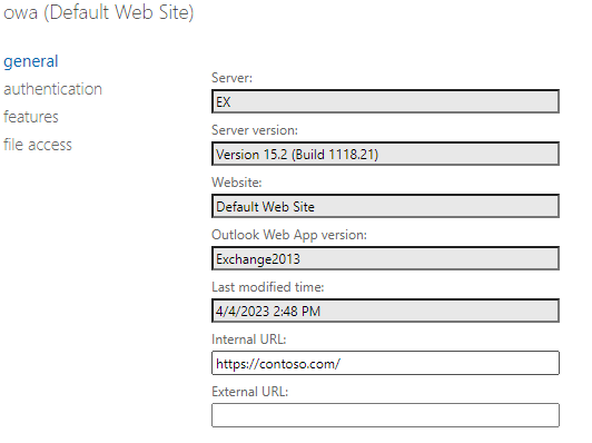 Exchange 2019, CU12,KB5024296 - OWA redirect - Microsoft Q&A