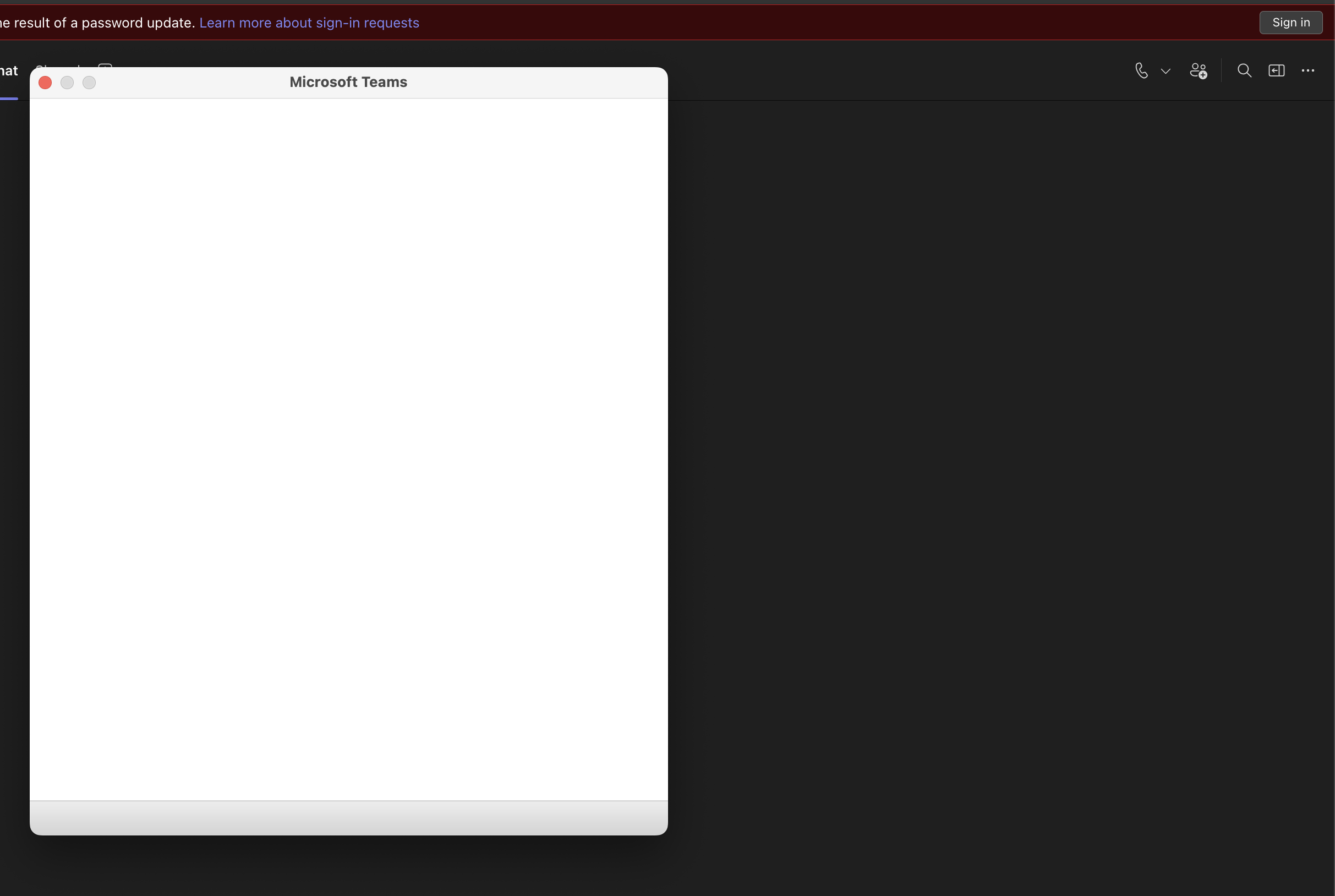Sign-in Modal Crashes When Switching Between Teams Accounts - Microsoft Q&A