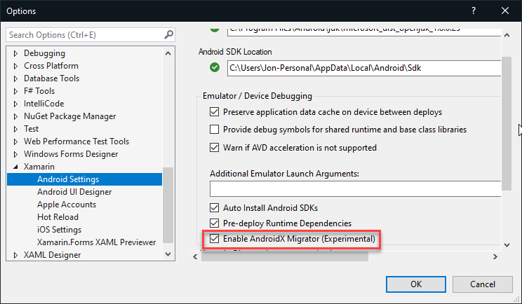 Xamarin Forms Android No Launchable Activity Found Microsoft Qanda