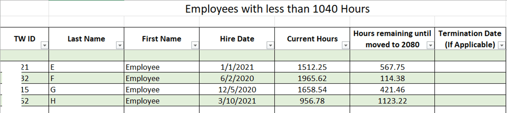 Excel: Master Sheet update other sheets. - Microsoft Q&A