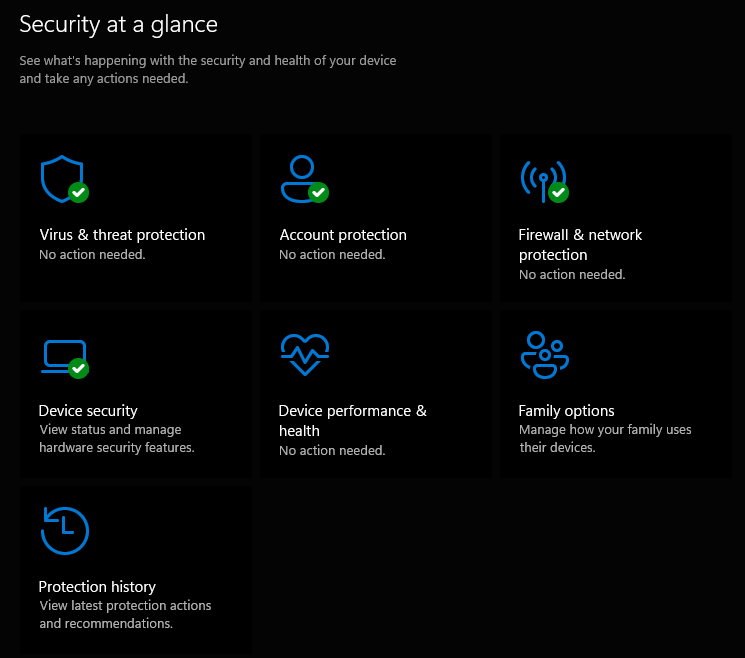 Windows Security icon shows a warning, but nothing appears when I open ...