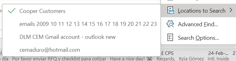 what are the default indexing settings for Outlook 2021 - Microsoft Q&A