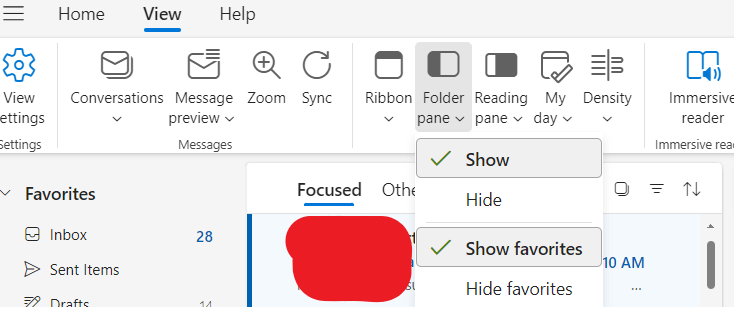 Favorite is missing - Microsoft Q&A