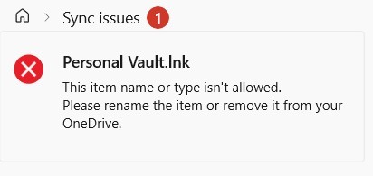 Microsoft OneDrive Sync Error - nonexistant file cannot sync - Microsoft Q&A