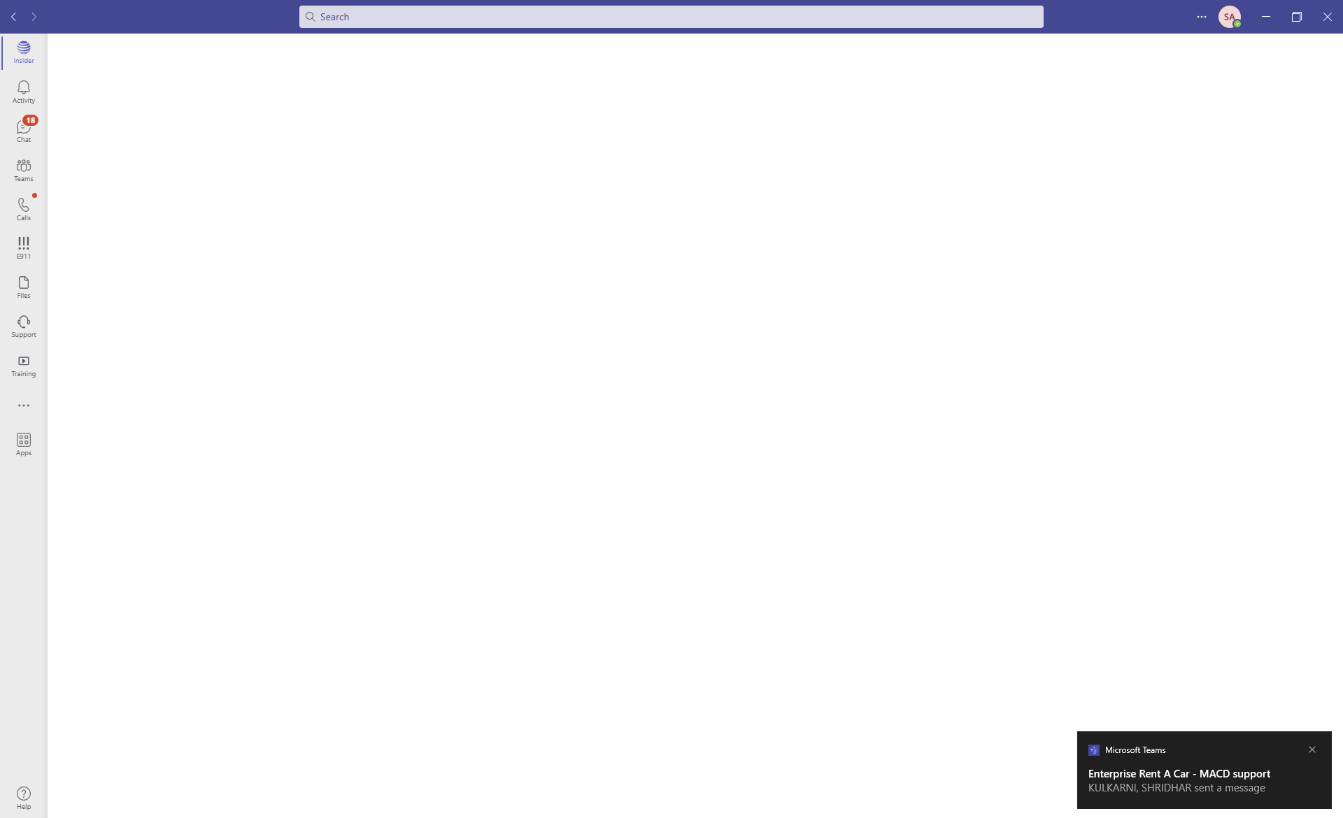 Hi. My Teams notification is stuck. It doesnt go away unless manually crossed.Attaching snap for ...