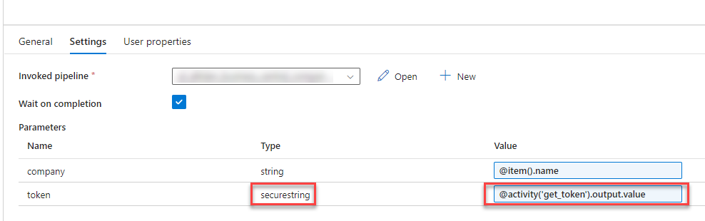 Azure Data Factory Securestring Parameter Printed Out In Plain Text In Debug Monitoring Logs