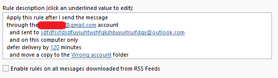 Outlook 2019 rule only inconsistently applied - Microsoft Q&A