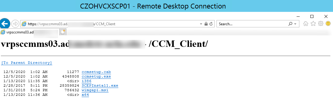 Installation Client failing - Microsoft Q&A