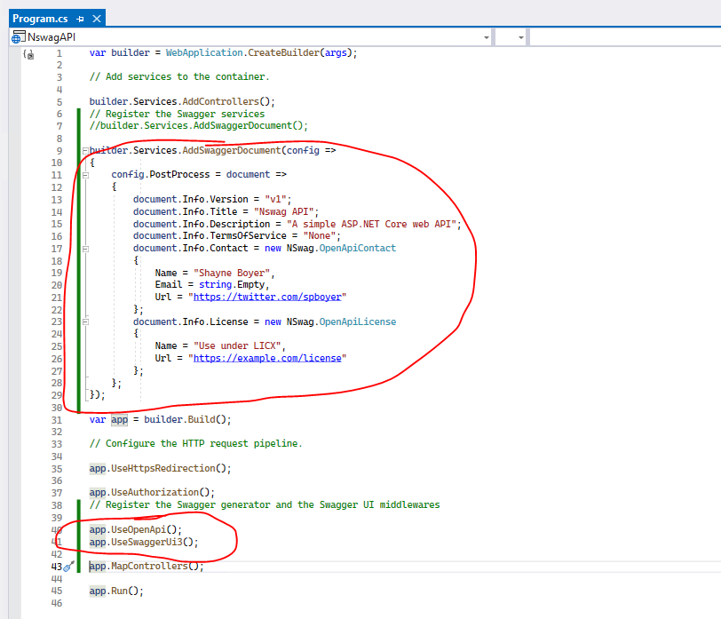 ASP.NET Core Web API (OpenAPI) Client issue with NSwag toolchain ... ASP.NET Core Web API (OpenAPI) Client issue with NSwag toolchain ...