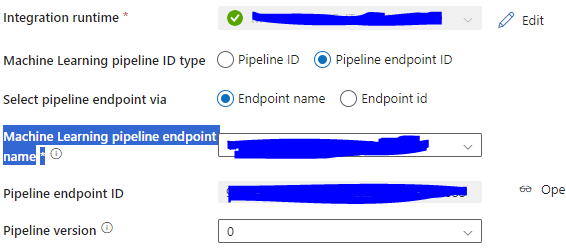 How to add the "Azure Machine Learning workspace name" which exists in ...