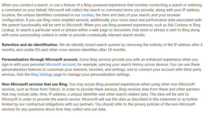 How do I delete old search terms that come up as suggestions on Bing ...