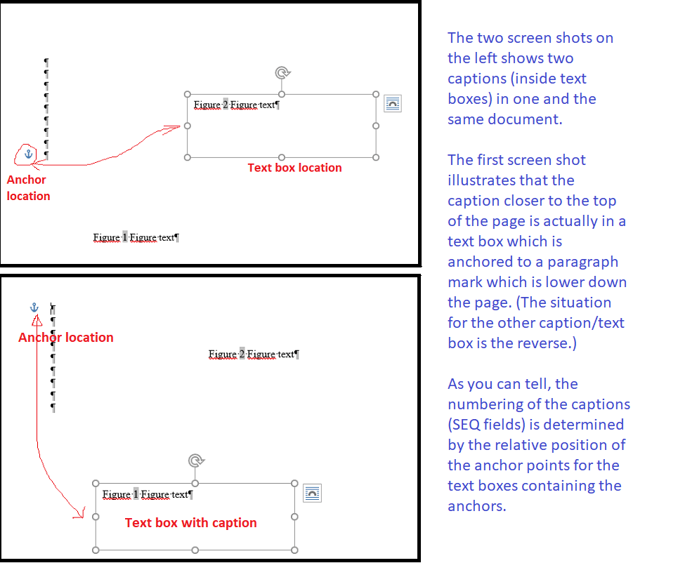 figure caption numbering not in order - Microsoft Q&A