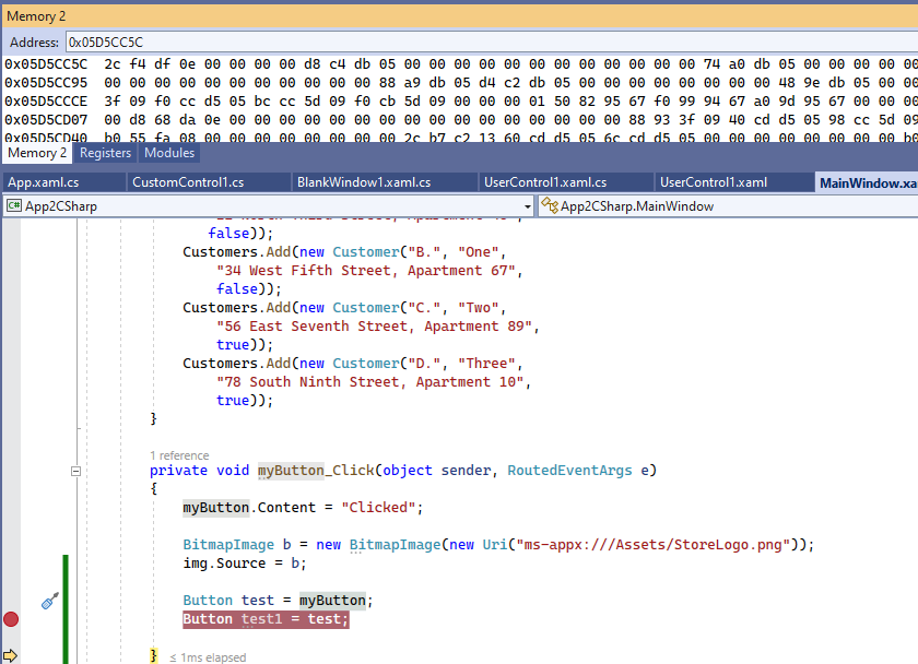 WinUI3 : What happens when we try to copy winui3 control - Microsoft Q&A