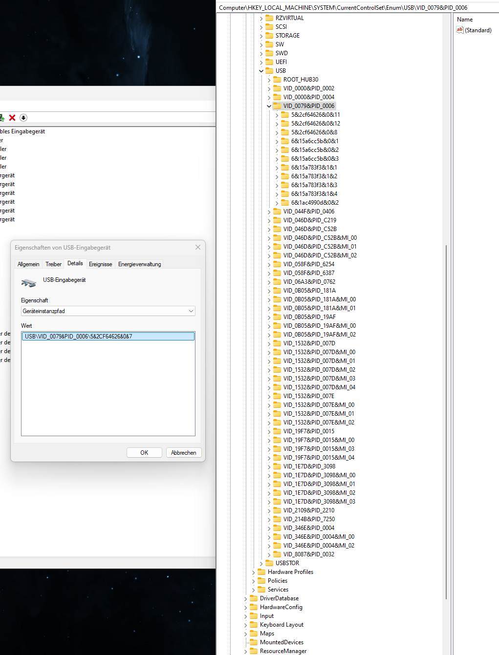 Usb devices with the same name get mixed up/Renaming Usb device ...