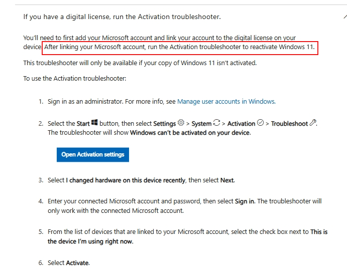 I'm unable to activate my Windows 11 on Parallel Desktop - Microsoft Q&A