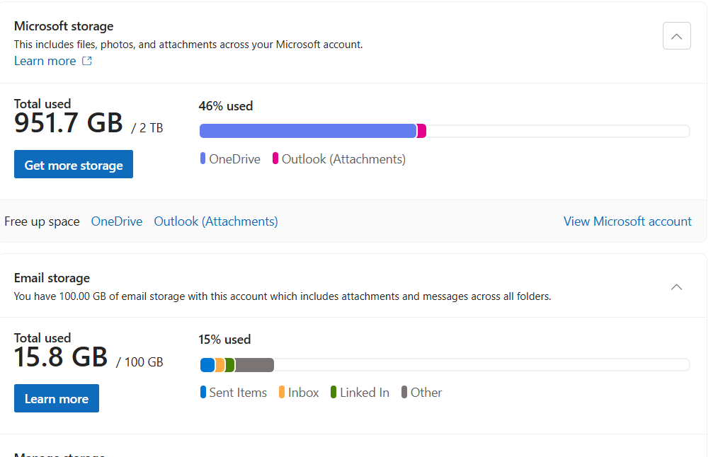 how to get microsoft to fix an outlook quota issue - Microsoft Q&A