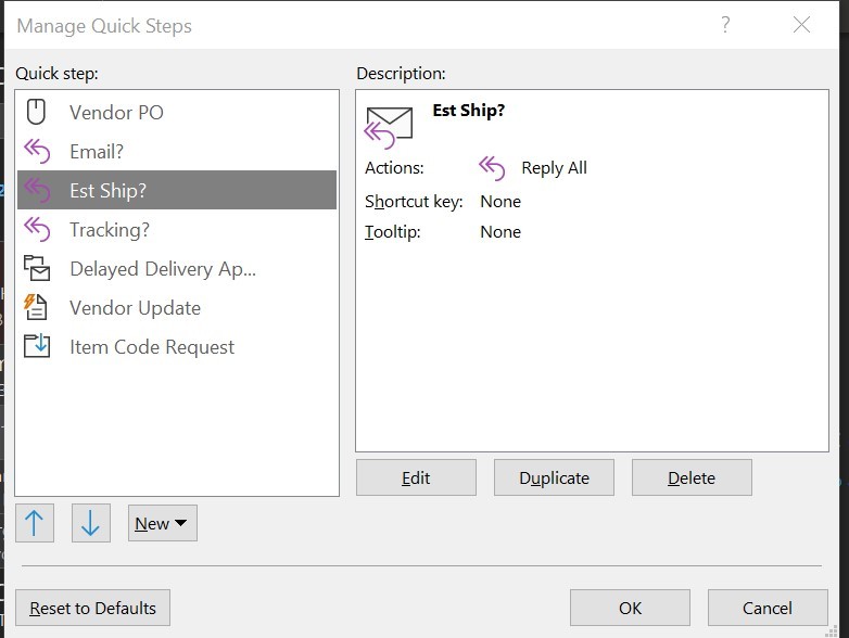 quick steps in outlook 2024 is missing, help locating or how to add ...