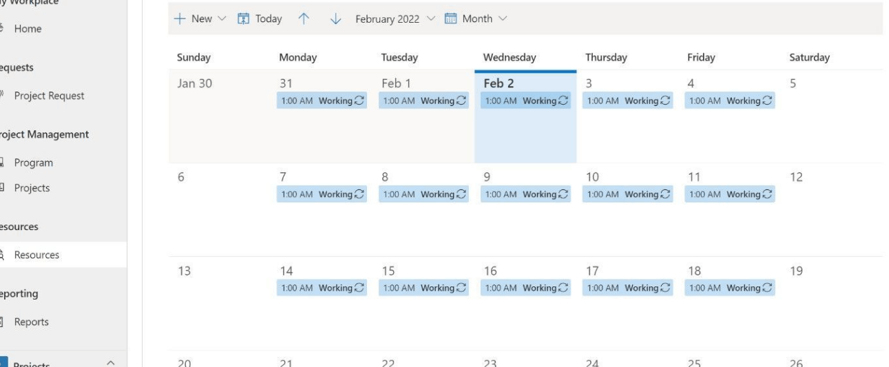 How to change default calendar view in Project for the Web? - Microsoft Q&A