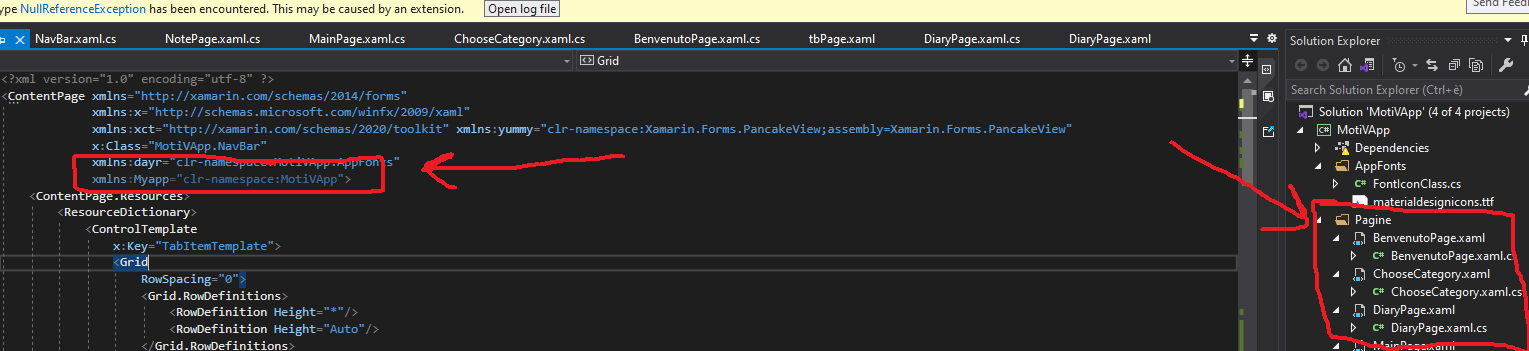 Insert the link to the pages inside a TabViewItem - Microsoft Q&A