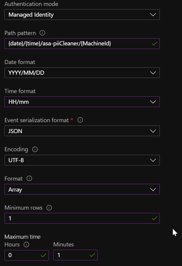Stream Analytics Output To Blobstorage Folder Structure And Time Microsoft Qanda