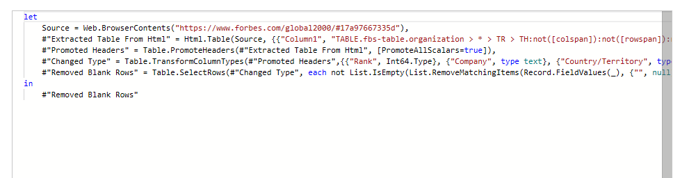 Unable to import data from web in Power query in Excel - Microsoft Q&A Unable to import data from web in Power query in Excel - Microsoft Q&A