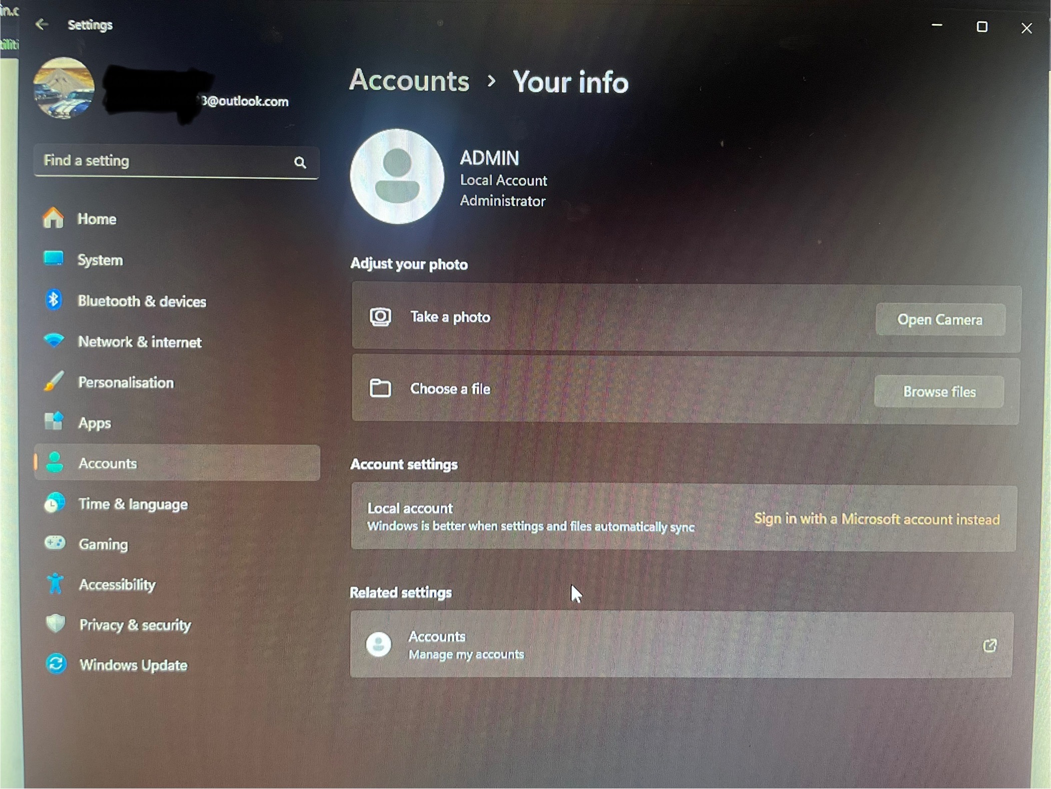 Remove a microsoft account from a pc - Microsoft Q&A