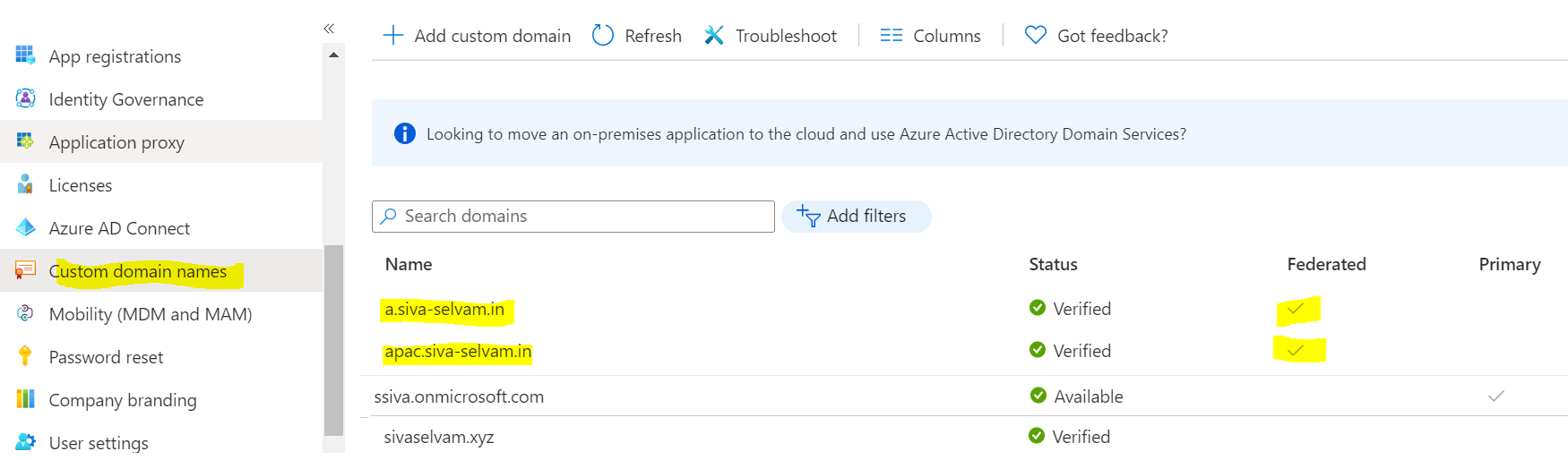 ADFS and Azure AD - Microsoft Q&A