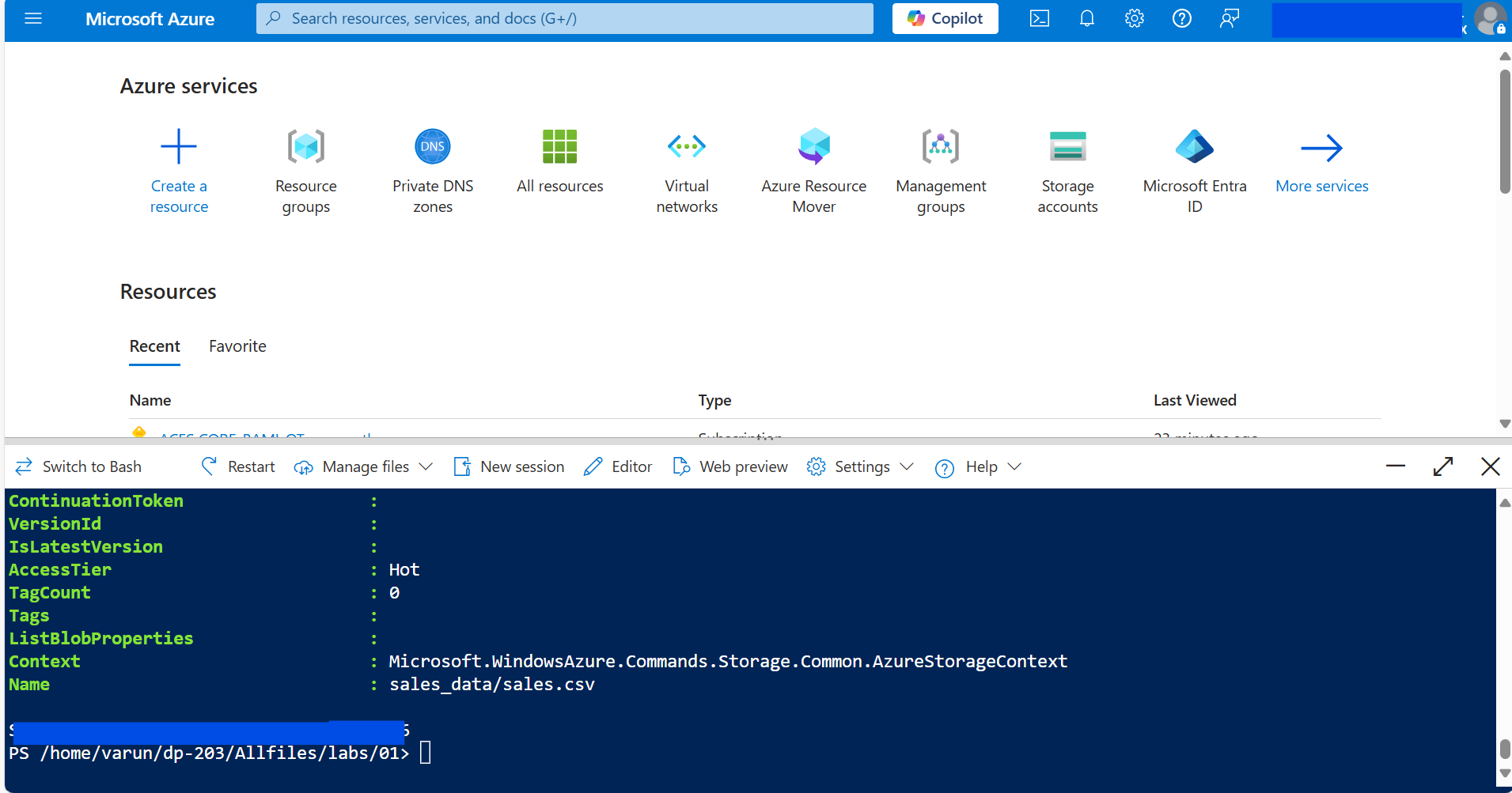 How to fix SQLCMD BCP Installation Error when taking dp-203-azure-data-engineer/Instructions ...