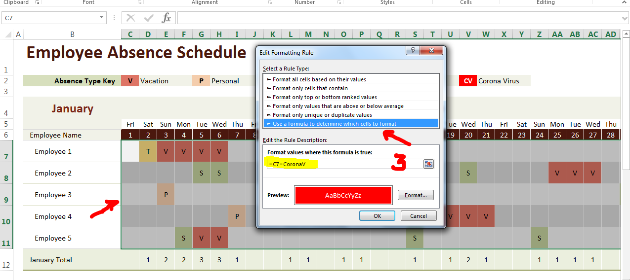 Employee Absence Schedule Technical Support - Microsoft Q&A